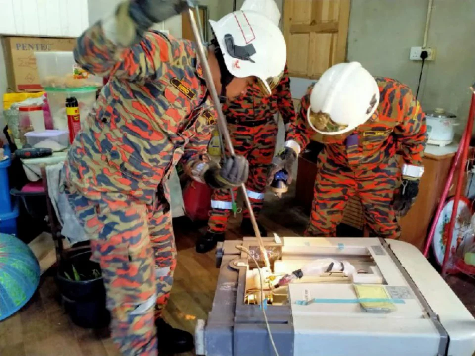 Ular tedung selar dalam mesin basuh | Makkal Osai - மக்கள் ஓசை